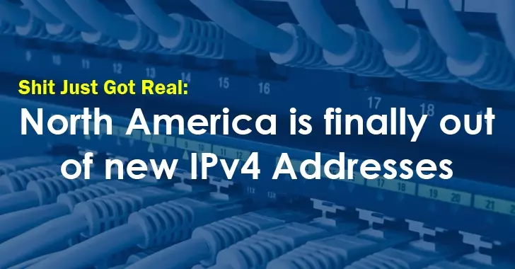 IPv4 ঠিকানা ক্লান্তি