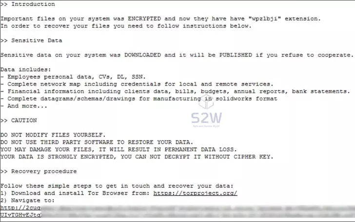 BlackCat: නව මලකඩ මත පදනම් වූ Ransomware අනිෂ්ට මෘදුකාංගයක් වනයේ දක්නට ලැබේ 1007_2