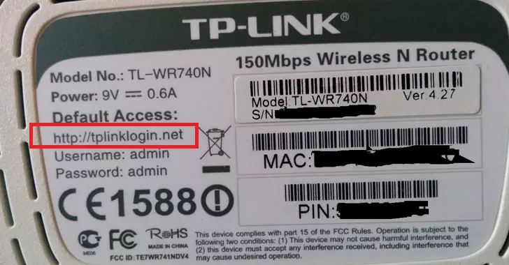 Oups! TP-Link bliye renouvle epi li pèdi domèn li yo itilize pou konfigirasyon paramèt routeur yo