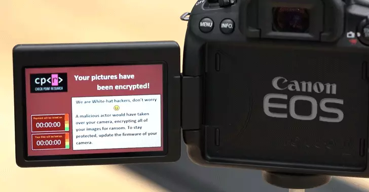 Canon DSLR-kameraer kan hackes med ransomware eksternt