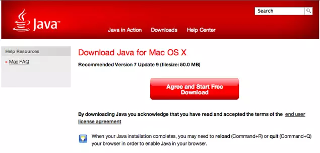 Isibuyekezo se-Apple sisusa i-plugin ye-Java kuziphequluli ze-OS X 10940_1