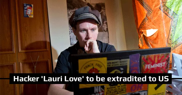 ئەنگىلىيە سوتى Hacktivist «Lauri Love» نى ئامېرىكىغا تاپشۇرۇپ بېرىشكە بولىدۇ
