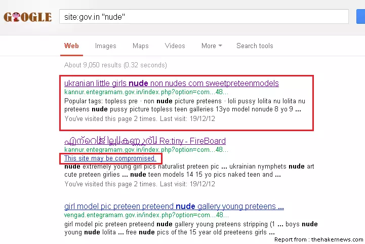 Detské porno na webových stránkach indickej vlády 11242_2