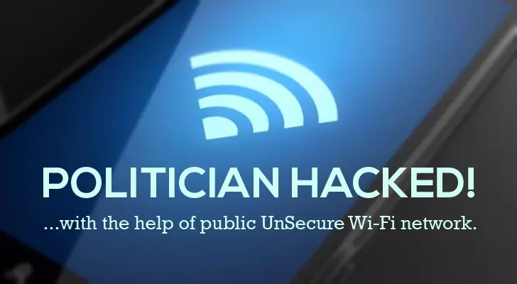 Trei politicieni au piratat folosind o rețea Wi-Fi nesecurizată