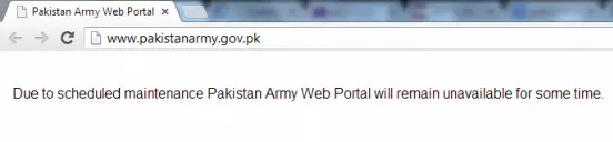 El sitio del ejército de Pakistán y las páginas de Facebook comprometidas por el hacker indio Godzilla 11549_3