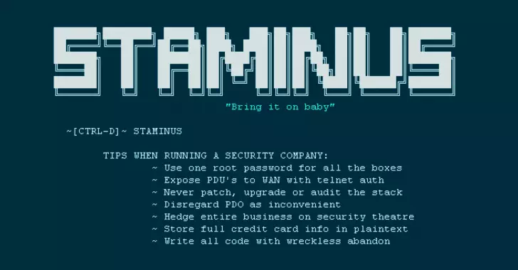 Anti-DDoS Firm Staminus ត្រូវបាន Hack! ទិន្នន័យអតិថិជនលេចធ្លាយ