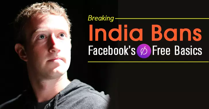 Döwmek - Hindistan “Facebook” -yň mugt esaslar hyzmatyny gadagan edýär 12141_1