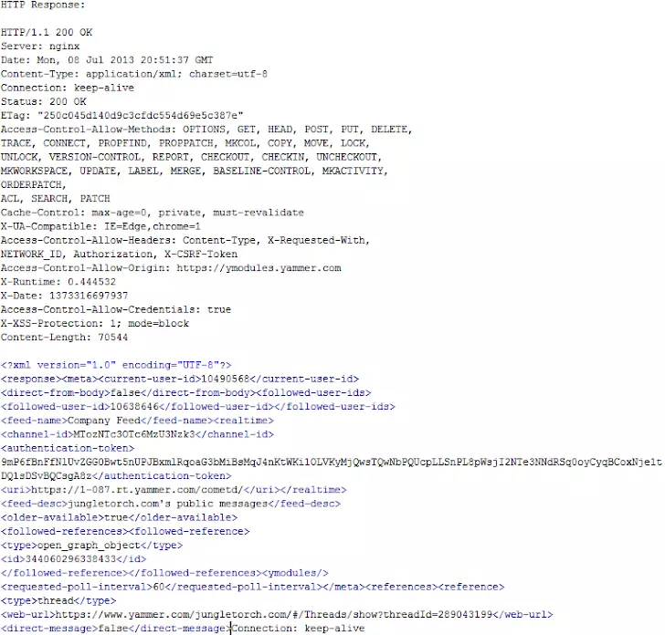 Sociálna sieť spoločnosti Microsoft Yammer je zraniteľná voči hacku OAuth Bypass 12175_3