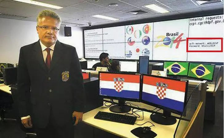 Ekipi i Sigurisë i FIFA World Cup zbulon aksidentalisht fjalëkalimin e tyre Wi-Fi