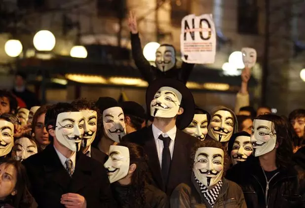 Anonyme Hacks FBI und Aufzeichnungen Telefonkonferenz