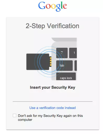 Google лансира „безбедносен клуч“ базиран на USB за да ја зајакне верификацијата во 2 чекора 12369_2
