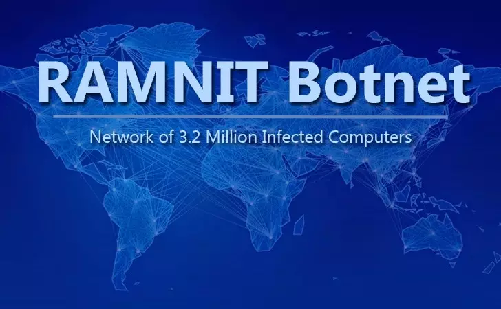 Europol သည် RAMNIT Botnet ကိုဖယ်ရှားသည်။