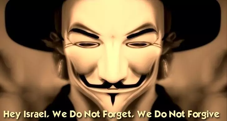 Gli hacker anonimi minacciano Israele con 