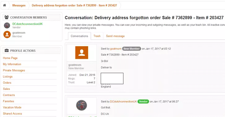 AlphaBay Dark Web Marketplace хакнат