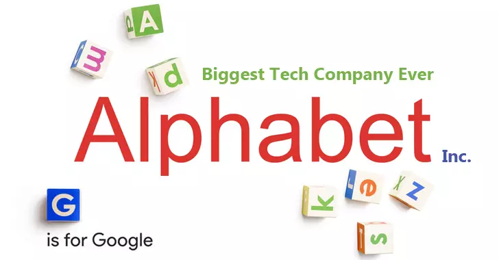 Alphabet besëtzt elo Google