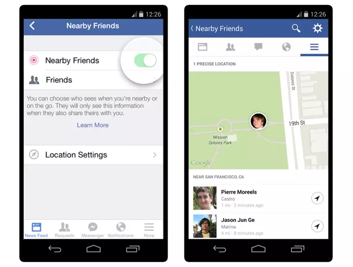 A Facebook „közeli ismerősei” folyamatosan nyomon követhetik az Ön GPS-helyzetét