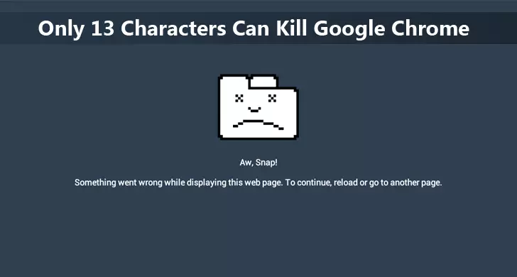 google-chrome-crash-ranljivost