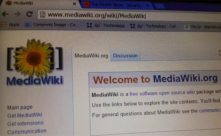 Chiwopsezo cha MediaWiki Remote Code Execution chikusiya Wikipedia yotseguka kuti iwononge Cyber