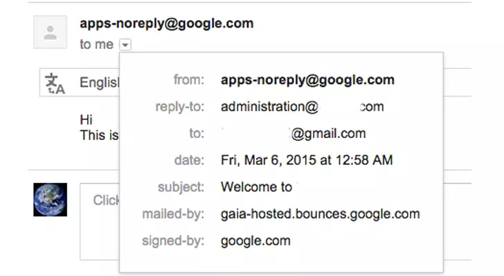 Pagkahuyang sa Google sa Pagpadala sa mga Email sa Phishing