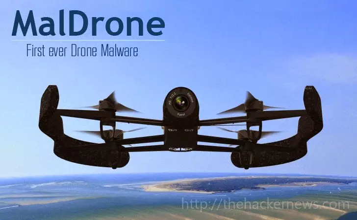 MalDrone - דער ערשטער באַקדאָר מאַלוואַרע פֿאַר דראָנעס