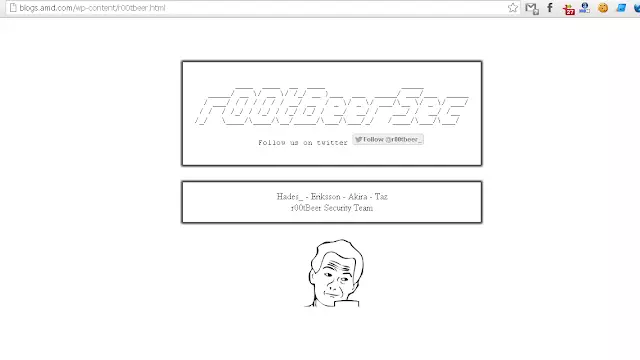 Blog de AMD hackeado, base de datos filtrada en Internet 14579_1