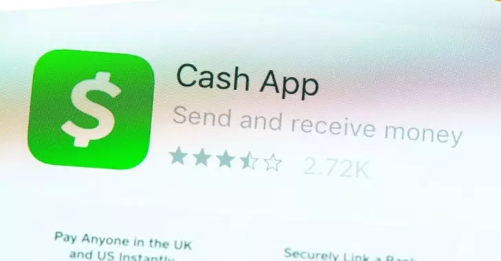 Cash App duomenų pažeidimas
