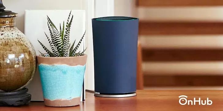 גוגל חושפת נתב Wi-Fi חכם וחדש של OnHub