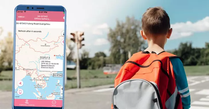 A több mint félmillió GPS-követő hibái nyilvánosságra hozzák a gyermekek helyadatait