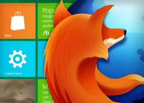 Windows 8 operasiýa ulgamy Firefox we Chrome-ny gadagan eder