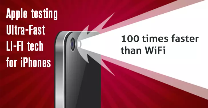 எதிர்கால ஐபோன்களுக்கான அல்ட்ரா-ஃபாஸ்ட் லி-ஃபை வயர்லெஸ் தொழில்நுட்பத்தை ஆப்பிள் சோதிக்கிறது