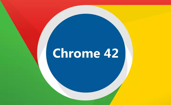 I-Google Yethula I-Chrome 42 Ngezaziso Zokuphusha