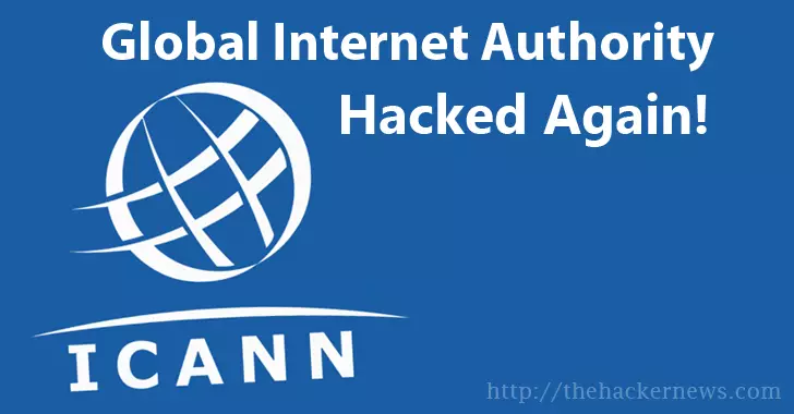 ICANN ត្រូវបានគេលួចចូលម្តងទៀត