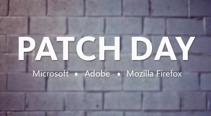 Microsoft, Adobe we Mozilla Kritiki Howpsuzlyk Patch täzelenmelerini çykarýarlar