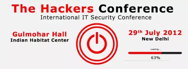 'The Hackers Conference 2012' wordt gehouden in New Delhi