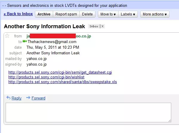 [THN] Hacker News ekskluzīvais ziņojums par Sony 3. uzbrukuma problēmu! 18369_2