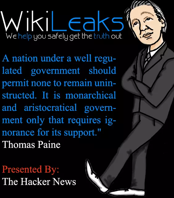 WikiLeaks — mēs palīdzam jums droši iegūt patiesību! 18395_1
