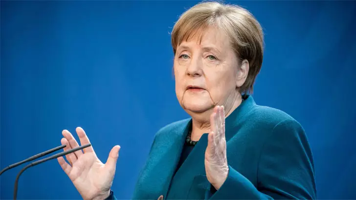 German Chancellor Angela Merkel