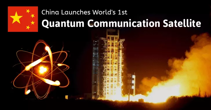 Chiny uruchamiają pierwszego na świecie satelitę komunikacji kwantowej