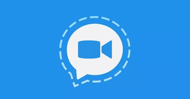 برنامه پیامرسانی سیگنال تماس ویدیویی رمزگذاری شده را اجرا میکند