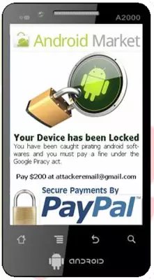 Soxta Android antivirus va mobil Ransomware-dan ehtiyot bo'ling 3214_2