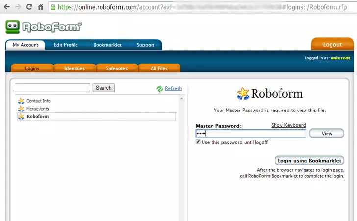 Kritikal na Kahinaan at Privacy LoopHole Natagpuan sa RoboForm Password Manager