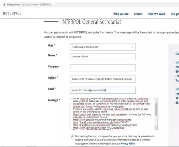 interpol cybercrime