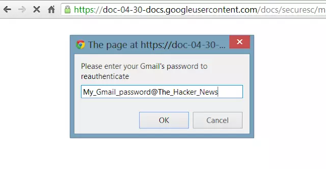 Cacat Palaksanaan Skrip dina Google drive nyababkeun ancaman kaamanan 3829_3