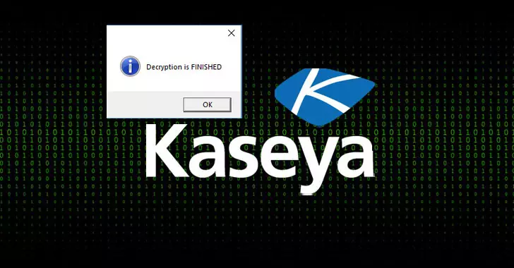 Kaseya သည် REvil Ransomware သားကောင်များကို ကူညီရန် Universal Decryptor ကို ရယူခဲ့သည်။ 4181_1