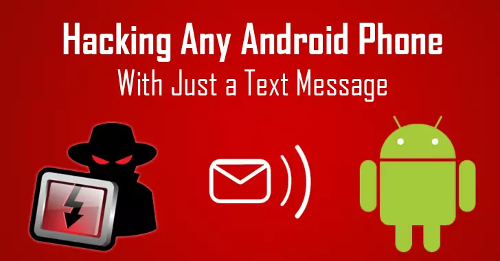Simpla Teksta Mesaĝo Haki Ajnan Androidan Telefonon Malproksime