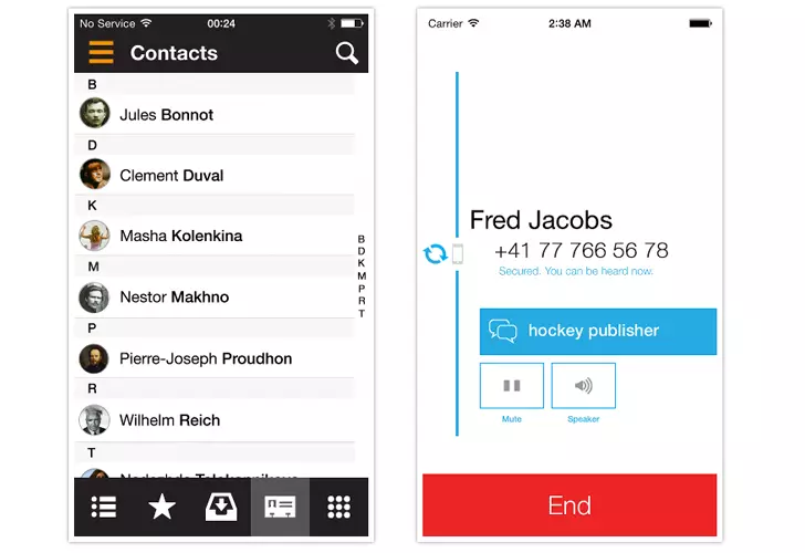 Signal: app per iPhone open source per effettuare chiamate vocali crittografate gratuite