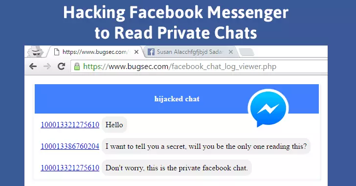 Az egyszerű hiba lehetővé teszi a hackerek számára, hogy elolvassák az összes privát Facebook Messenger-csevegést 5939_1