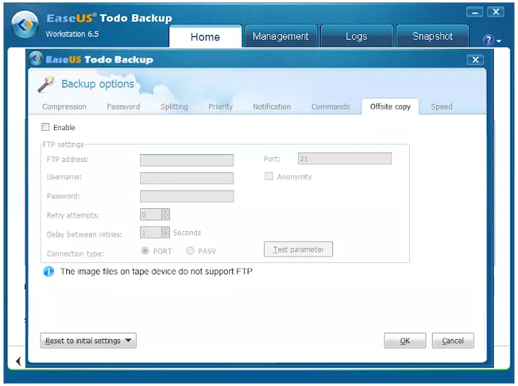 Backup e recuperação de dados com a estação de trabalho EaseUS Todo Backup