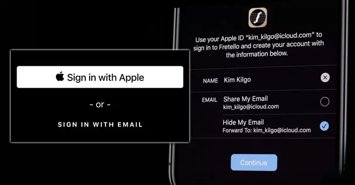 قم بتسجيل الدخول باستخدام معرف Apple